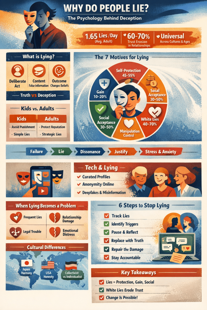 Why Do People Lie Psychology: 7 Proven Reasons & Fixes